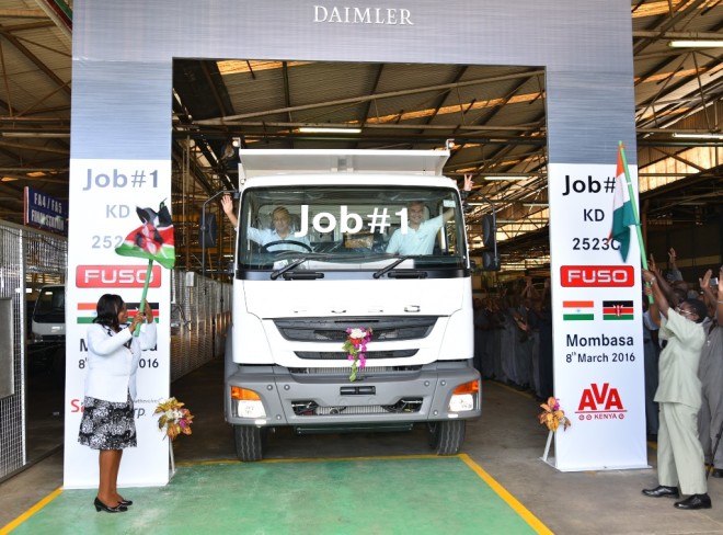 Daimler Trucks Asia starts production of FUSO range in Africa