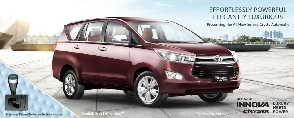 Toyota Innova Crysta petrol bookings open, launch in August