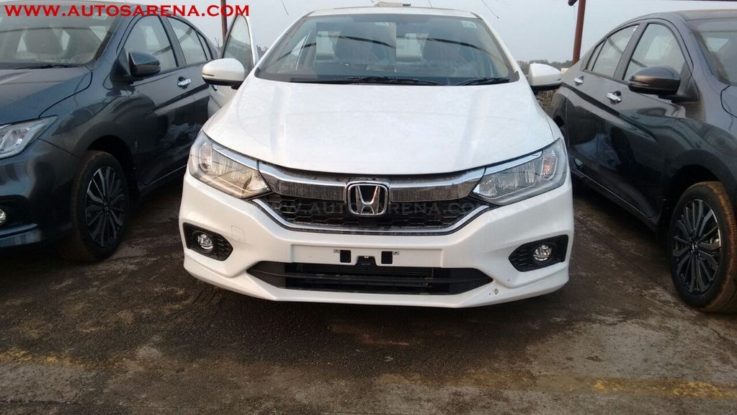 Honda City ZX variant spotted at dealer yard, launch in February