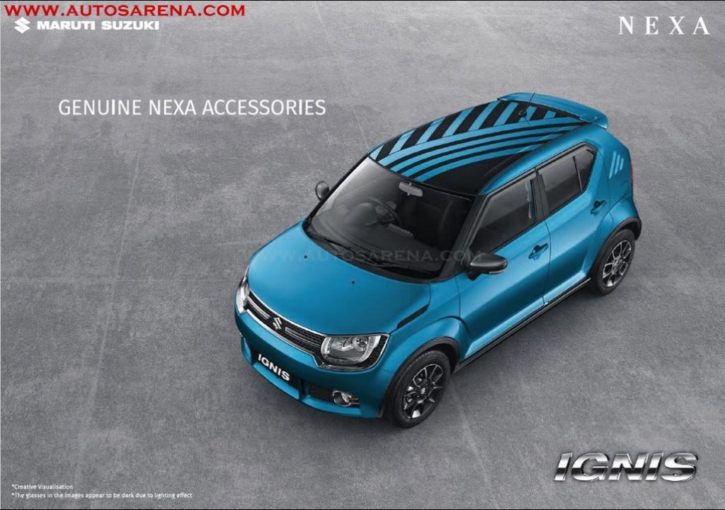 #Personalization Options with genuine Maruti Suzuki Ignis Accessories
