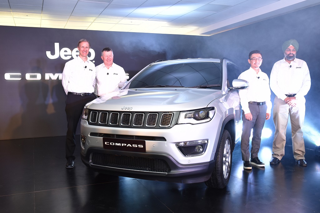 FCA unveils JEEP Compass, India launch in August 2017