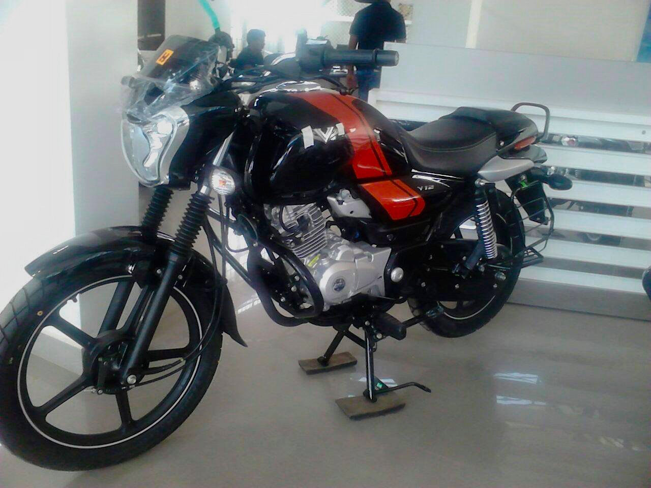 Bajaj V12 now equipped with front disc brake
