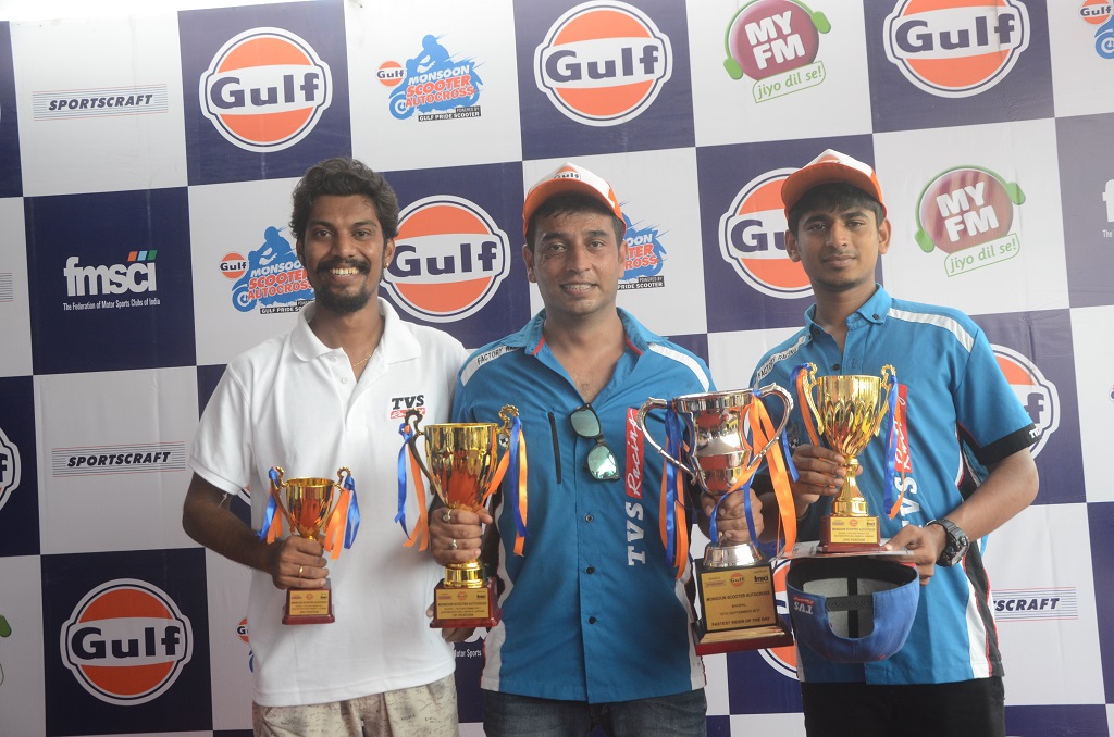 TVS Racing wins all positions in Group B category at the Gulf Monsoon ...