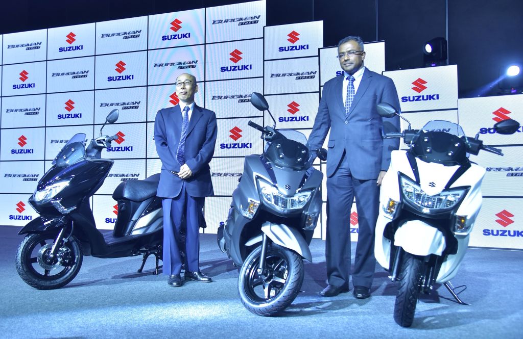 Suzuki launches 125cc Burgman Street in India for Rs.68,000/-